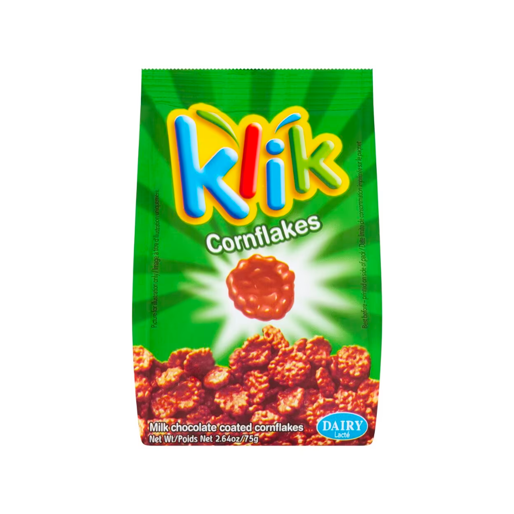 Klik Chocolate Cornflakes 75g – Solly's Online Grocery
