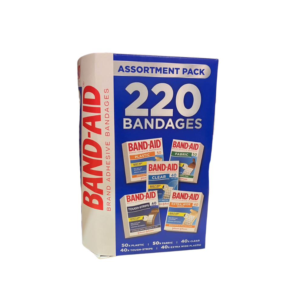 Band-Aid Adhesive Bandages 220 Count Variety Pack – Solly's Online Grocery