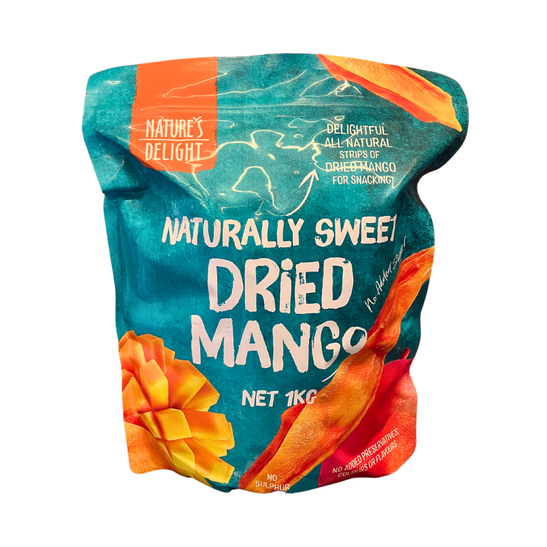 Nature's Delight Naturally Sweet Dried Mangoes 1kg – Solly's Online Grocery