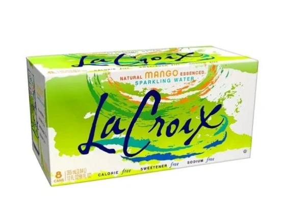 La Croix Sparkling Water Mango 355ml x 8 – Solly's Online Grocery