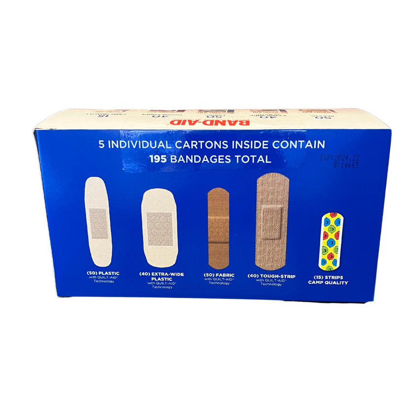 Band-Aid Adhesive Bandages 195 Count Variety Pack – Solly's Online Grocery